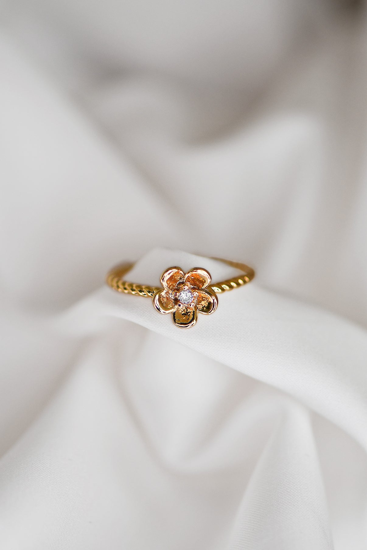 SAMPAGUITA FLOWER RING | 18K GOLD PLATED FILIPINO HERITAGE JEWELRY ...